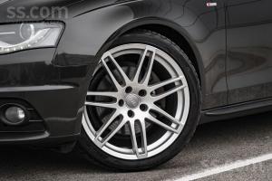 Black Audi A4 2010 in Riga, with an engine capacity of 3.00 L and mileage of 379 thousand km for 6950 €, photo 9 on AUTOMOTO.COM.LV