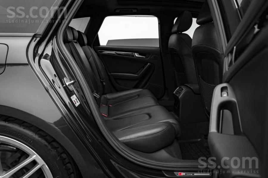 Black Audi A4 2010 in Riga, with an engine capacity of 3.00 L and mileage of 379 thousand km for 6950 €, photo 14 on AUTOMOTO.COM.LV