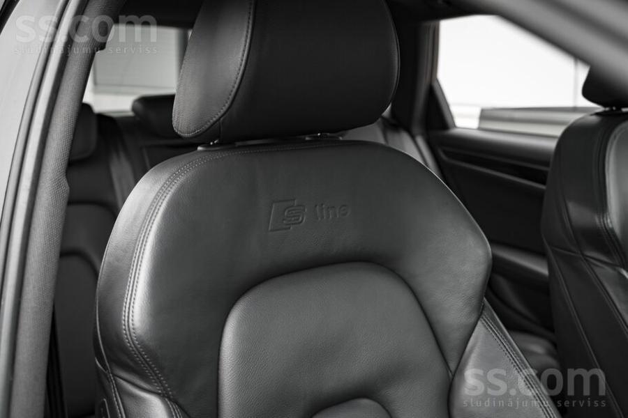 Black Audi A4 2010 in Riga, with an engine capacity of 3.00 L and mileage of 379 thousand km for 6950 €, photo 15 on AUTOMOTO.COM.LV