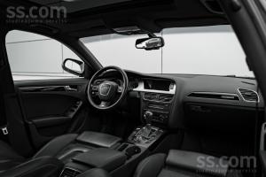 Black Audi A4 2010 in Riga, with an engine capacity of 3.00 L and mileage of 379 thousand km for 6950 €, photo 17 on AUTOMOTO.COM.LV