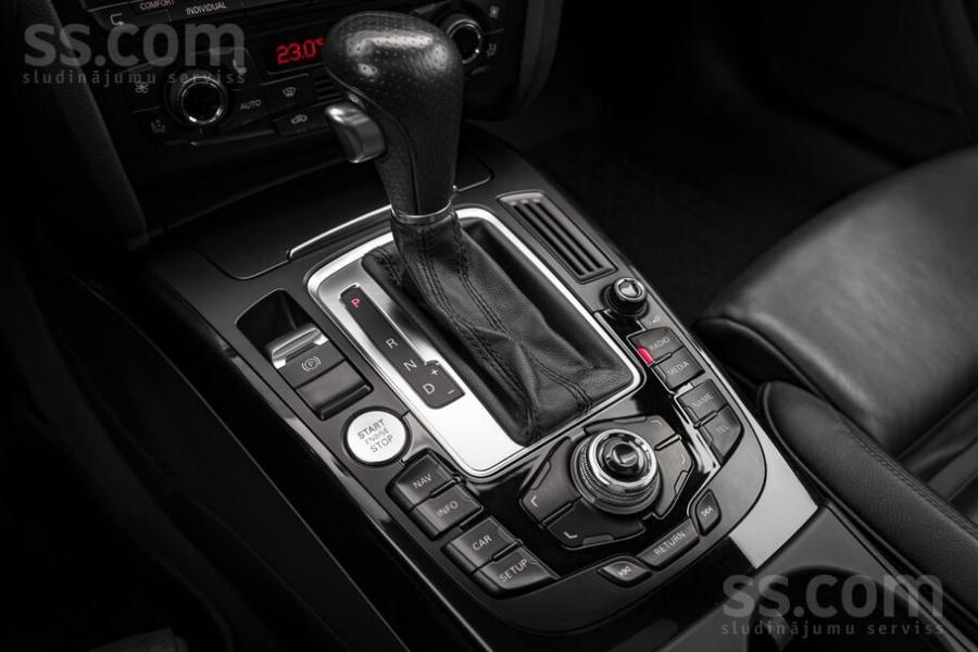 Black Audi A4 2010 in Riga, with an engine capacity of 3.00 L and mileage of 379 thousand km for 6950 €, photo 21 on AUTOMOTO.COM.LV