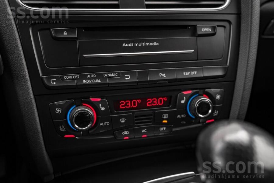 Black Audi A4 2010 in Riga, with an engine capacity of 3.00 L and mileage of 379 thousand km for 6950 €, photo 22 on AUTOMOTO.COM.LV