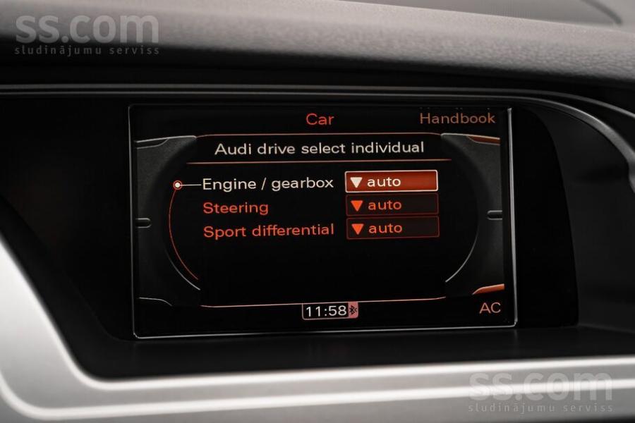 Black Audi A4 2010 in Riga, with an engine capacity of 3.00 L and mileage of 379 thousand km for 6950 €, photo 23 on AUTOMOTO.COM.LV