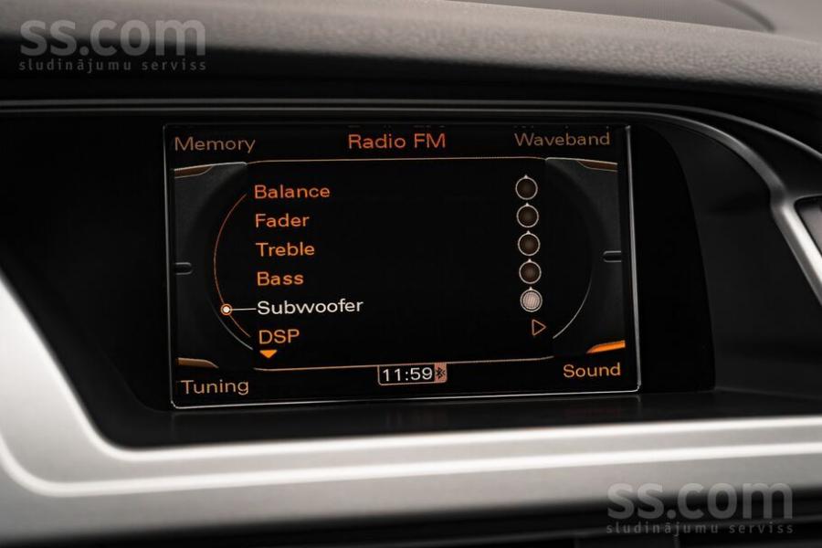 Black Audi A4 2010 in Riga, with an engine capacity of 3.00 L and mileage of 379 thousand km for 6950 €, photo 26 on AUTOMOTO.COM.LV