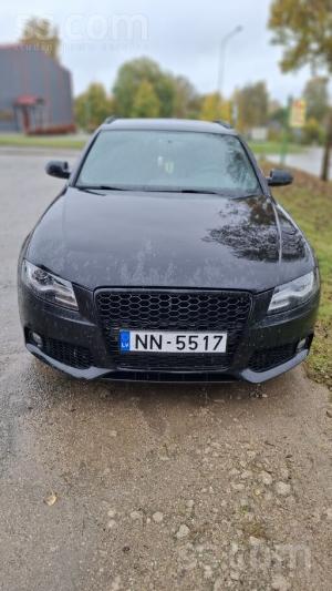 Melns Audi A4 2010 Alūksne, ar dzinēja tilpumu 1.80 L un nobraukumu 186 tūkst. km par 4150 €, foto  vietnē AUTOMOTO.COM.LV