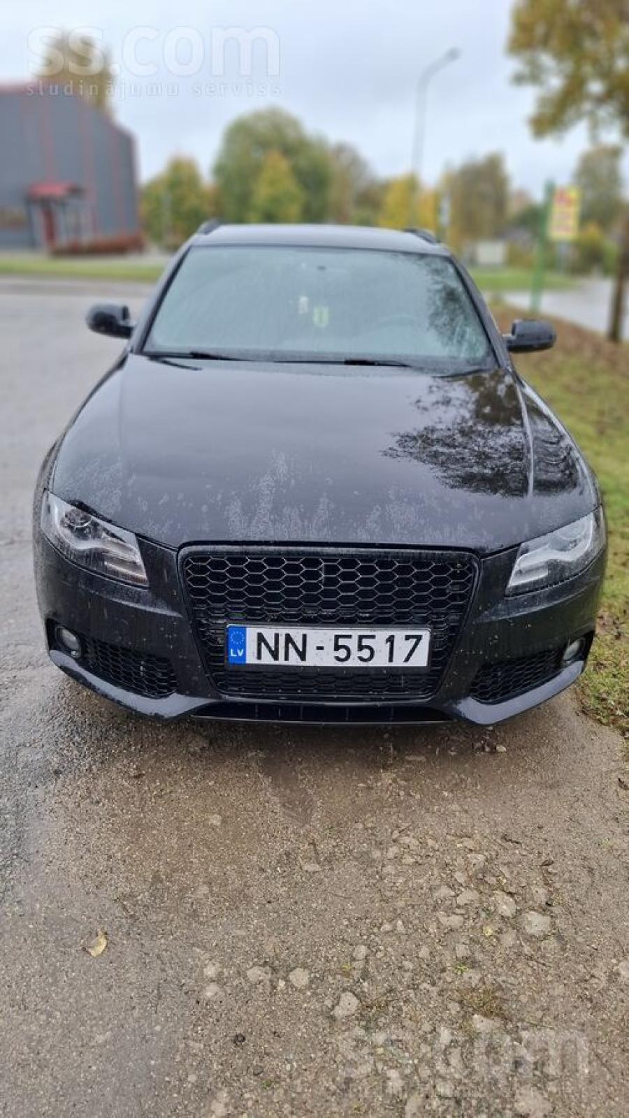 Black Audi A4 2010 in Aluksne, with an engine capacity of 1.80 L and mileage of 186 thousand km for 4150 €, photo 1 on AUTOMOTO.COM.LV