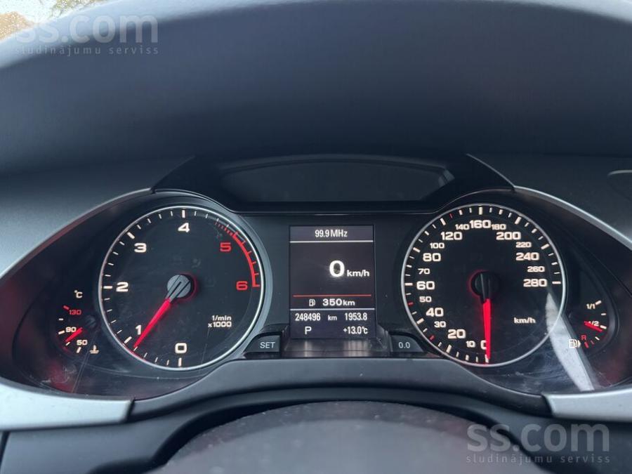 Melns Audi A4 2010 Ogre, ar dzinēja tilpumu 2.00 L un nobraukumu 248 tūkst. km par 4800 €, foto 14 vietnē AUTOMOTO.COM.LV
