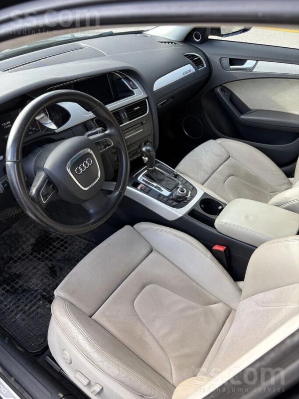 Melns Audi A4 2010 Saldus, ar dzinēja tilpumu 3.00 L un nobraukumu 337 tūkst. km par 6999 €, foto 7 vietnē AUTOMOTO.COM.LV