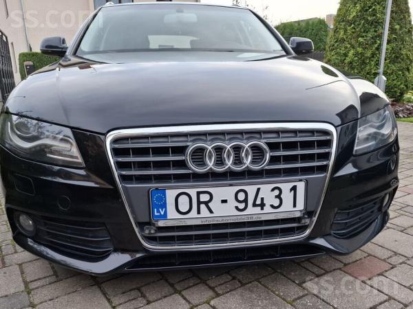 Melns Audi A4 2010 Talsi, ar dzinēja tilpumu 2.00 L un nobraukumu 305 tūkst. km par 5900 €, foto 1 vietnē AUTOMOTO.COM.LV
