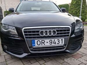 Black Audi A4 2010 in Talsi, with an engine capacity of 2.00 L and mileage of 305 thousand km for 5900 €, photo  on AUTOMOTO.COM.LV