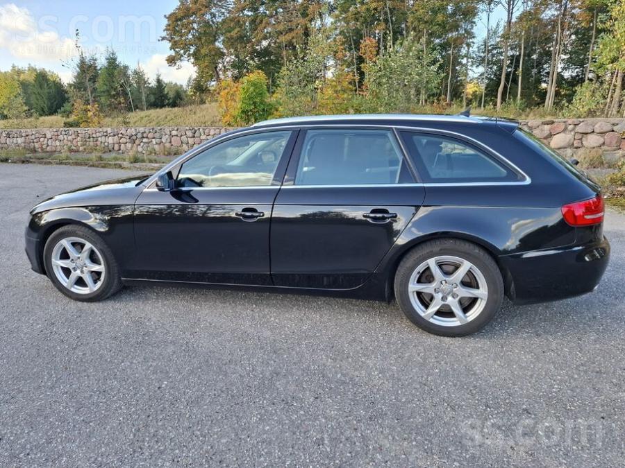 Black Audi A4 2010 in Talsi, with an engine capacity of 2.00 L and mileage of 305 thousand km for 5900 €, photo 9 on AUTOMOTO.COM.LV
