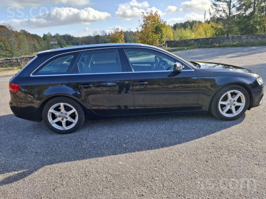 Black Audi A4 2010 in Talsi, with an engine capacity of 2.00 L and mileage of 305 thousand km for 5900 €, photo 10 on AUTOMOTO.COM.LV