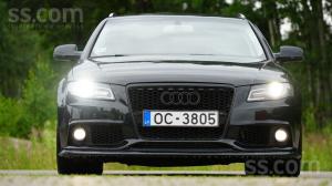 Black Audi A4 2011 in Riga, with an engine capacity of 2.00 L and mileage of 0 thousand km for 5999 €, photo 3 on AUTOMOTO.COM.LV