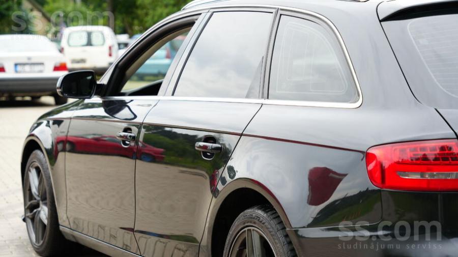 Black Audi A4 2011 in Riga, with an engine capacity of 2.00 L and mileage of 0 thousand km for 5999 €, photo 8 on AUTOMOTO.COM.LV