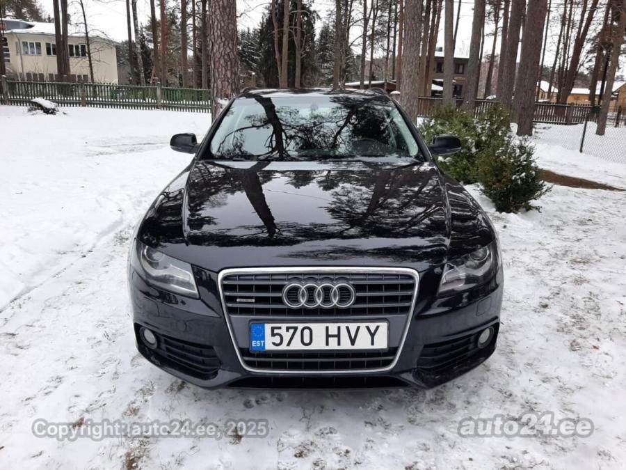 Black Audi A4 2011 in Tallinn, with an engine capacity of 2.00 L and mileage of 294 thousand km for 4000 €, photo 1 on AUTOMOTO.COM.LV