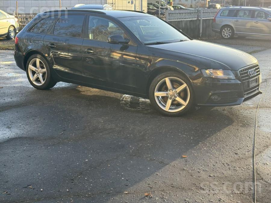Black Audi A4 2011 in Riga, with an engine capacity of 2.00 L and mileage of 215 thousand km for 8250 €, photo 5 on AUTOMOTO.COM.LV