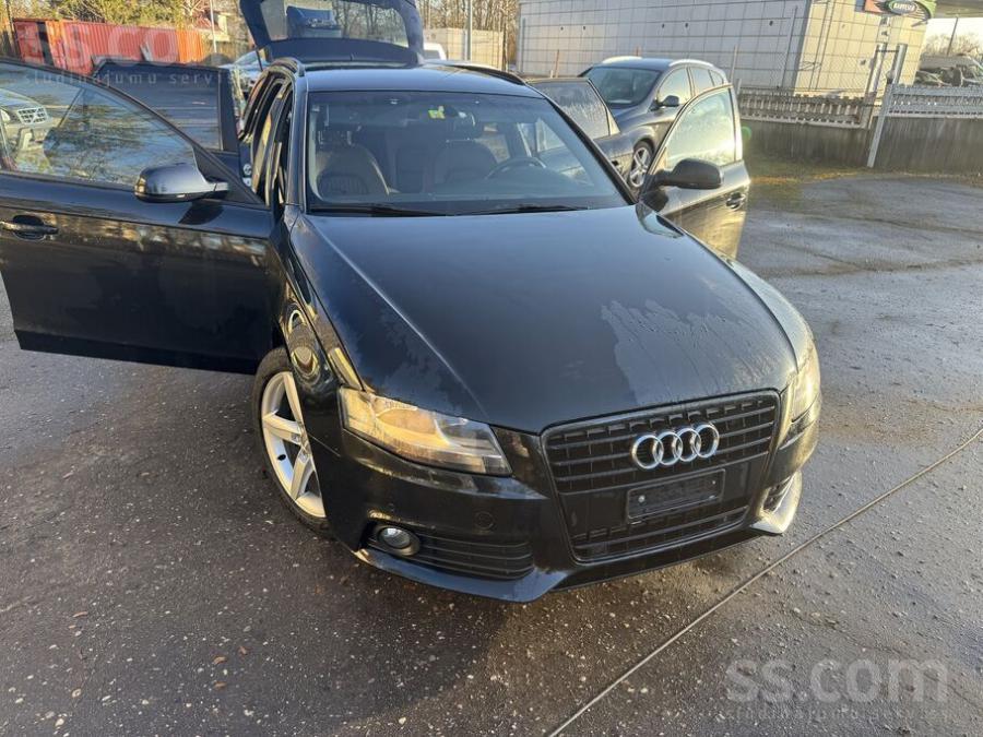 Black Audi A4 2011 in Riga, with an engine capacity of 2.00 L and mileage of 215 thousand km for 8250 €, photo 19 on AUTOMOTO.COM.LV