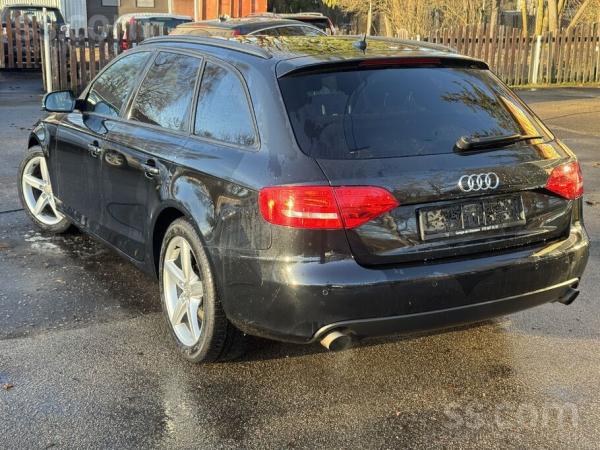 Black Audi A4 2011 in Riga, with an engine capacity of 2.00 L and mileage of 215 thousand km for 7990 €, photo 2 on AUTOMOTO.COM.LV