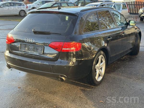 Black Audi A4 2011 in Riga, with an engine capacity of 2.00 L and mileage of 215 thousand km for 7990 €, photo 3 on AUTOMOTO.COM.LV