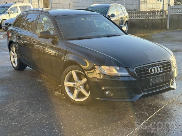 Black Audi A4 2011 in Riga, with an engine capacity of 2.00 L and mileage of 215 thousand km for 7990 €, photo 4 on AUTOMOTO.COM.LV