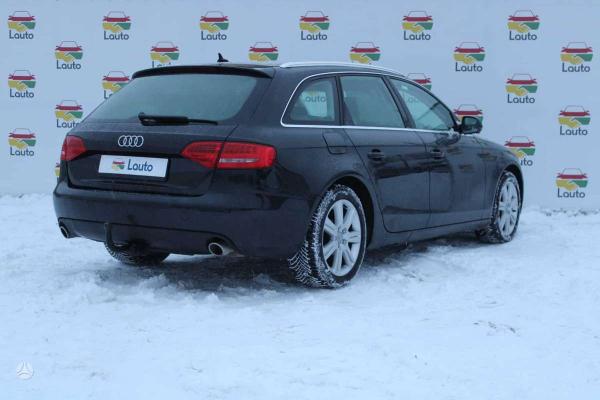 Melns Audi A4 2011 Viļņa, ar dzinēja tilpumu 2.70 L un nobraukumu 334 tūkst. km par 7190 €, foto 3 vietnē AUTOMOTO.COM.LV