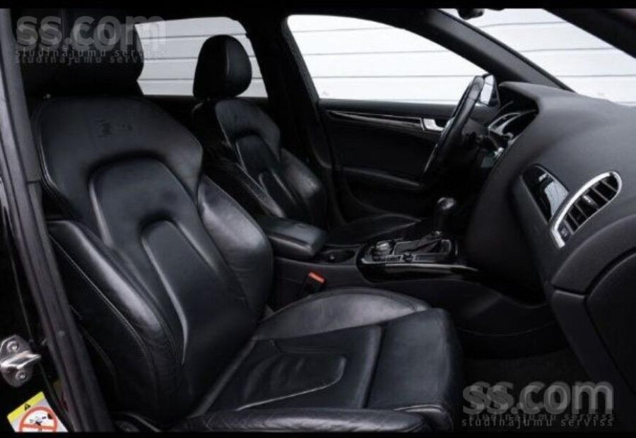 Black Audi A4 2011 in Riga, with an engine capacity of 2.70 L and mileage of 345 thousand km for 7000 €, photo 10 on AUTOMOTO.COM.LV