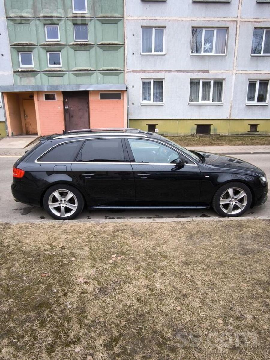 Black Audi A4 2011 in Riga, with an engine capacity of 2.70 L and mileage of 345 thousand km for 7000 €, photo 12 on AUTOMOTO.COM.LV