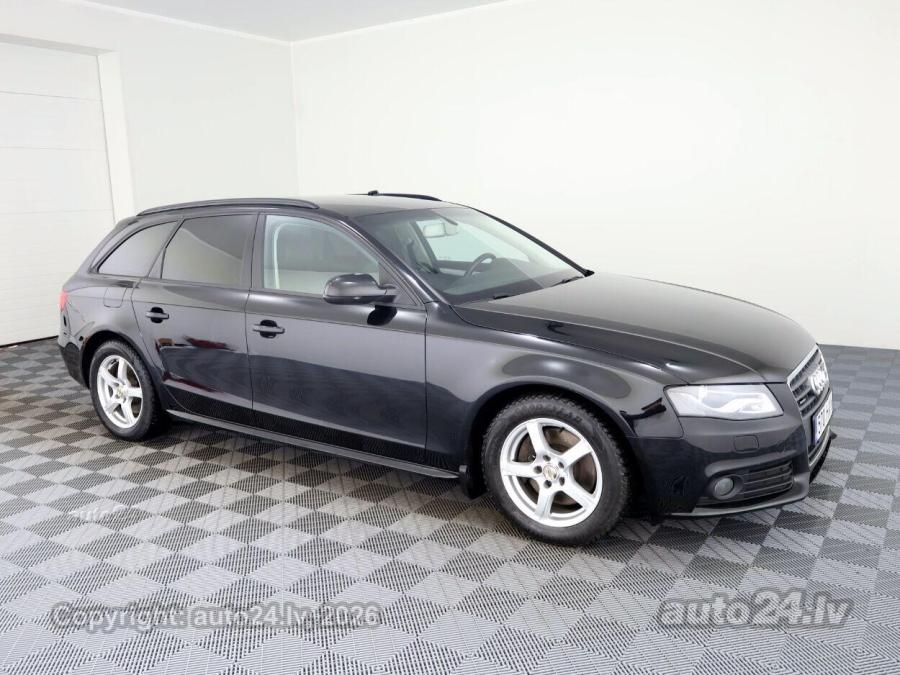 Black Audi A4 2011 in Tallinn, with an engine capacity of 2.00 L and mileage of 294 thousand km for 3999 €, photo 1 on AUTOMOTO.COM.LV