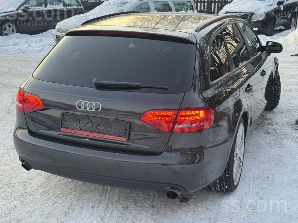 Black Audi A4 2011 in Riga, with an engine capacity of 2.00 L and mileage of 189 thousand km for 9750 €, photo 4 on AUTOMOTO.COM.LV
