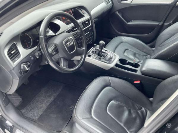 Black Audi A4 2011 in Pasvalys, with an engine capacity of 1.97 L and mileage of 256 thousand km for 5400 €, photo 9 on AUTOMOTO.COM.LV