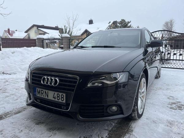 Black Audi A4 2011 in Siauliai, with an engine capacity of 1.97 L and mileage of 259 thousand km for 5350 €, photo 2 on AUTOMOTO.COM.LV