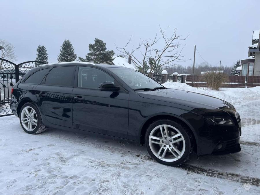 Black Audi A4 2011 in Siauliai, with an engine capacity of 1.97 L and mileage of 259 thousand km for 5350 €, photo 4 on AUTOMOTO.COM.LV