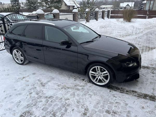 Black Audi A4 2011 in Siauliai, with an engine capacity of 1.97 L and mileage of 259 thousand km for 5350 €, photo 5 on AUTOMOTO.COM.LV