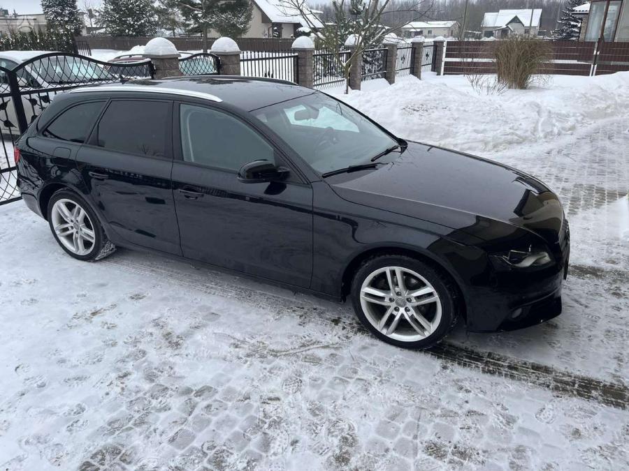 Black Audi A4 2011 in Siauliai, with an engine capacity of 1.97 L and mileage of 259 thousand km for 5350 €, photo 5 on AUTOMOTO.COM.LV