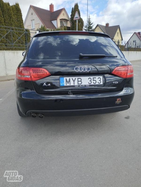 Black Audi A4 2011 in Telschi, with an engine capacity of 2.00 L and mileage of 306 thousand km for 5200 €, photo 3 on AUTOMOTO.COM.LV