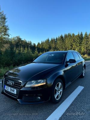 Melns Audi A4 2011 Tartu, ar dzinēja tilpumu 2.00 L un nobraukumu 293 tūkst. km par 5400 €, foto  vietnē AUTOMOTO.COM.LV