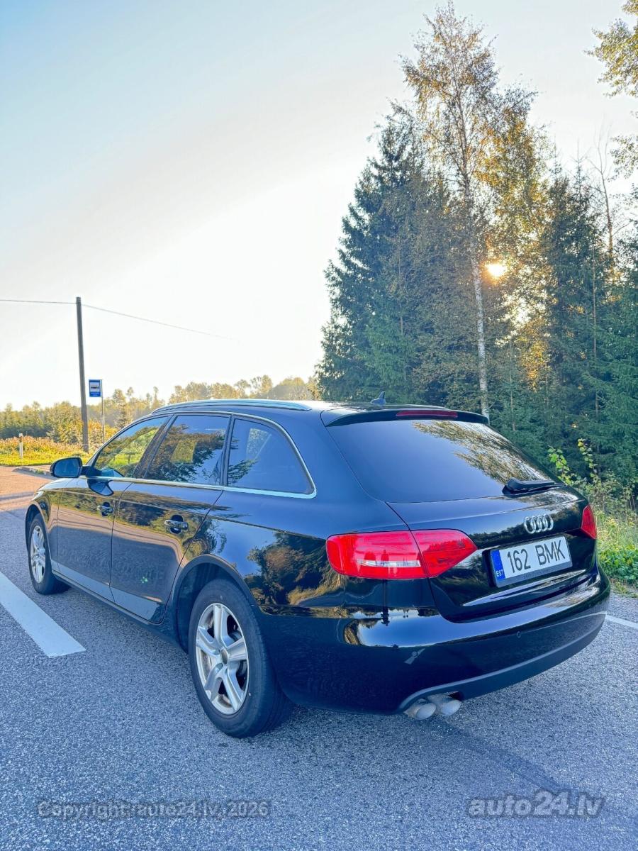 Black Audi A4 2011 in Tartu, with an engine capacity of 2.00 L and mileage of 293 thousand km for 5400 €, photo 5 on AUTOMOTO.COM.LV