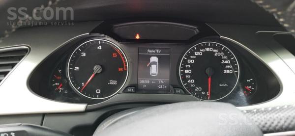 Black Audi A4 2011 in Valmiera, with an engine capacity of 2.00 L and mileage of 347 thousand km for 7900 €, photo 3 on AUTOMOTO.COM.LV