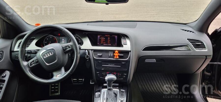 Black Audi A4 2011 in Valmiera, with an engine capacity of 2.00 L and mileage of 347 thousand km for 7900 €, photo 5 on AUTOMOTO.COM.LV