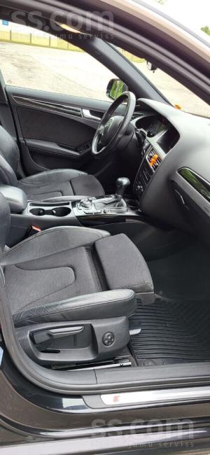 Black Audi A4 2011 in Valmiera, with an engine capacity of 2.00 L and mileage of 347 thousand km for 7900 €, photo 6 on AUTOMOTO.COM.LV