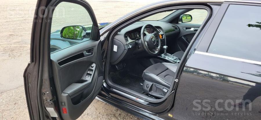 Black Audi A4 2011 in Valmiera, with an engine capacity of 2.00 L and mileage of 347 thousand km for 7900 €, photo 7 on AUTOMOTO.COM.LV