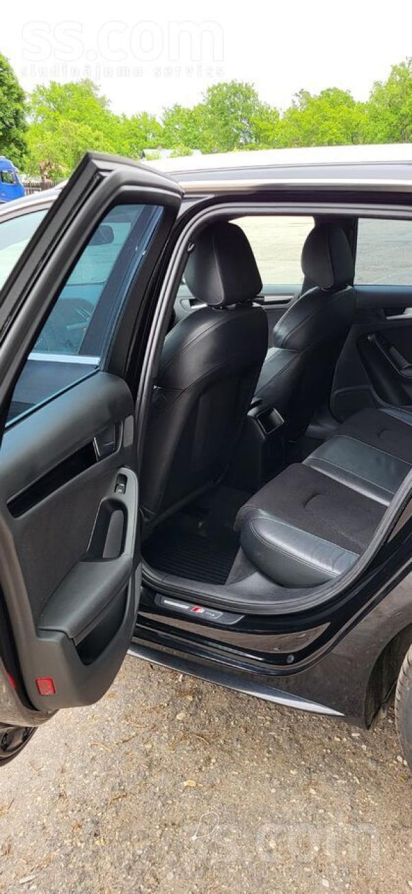 Black Audi A4 2011 in Valmiera, with an engine capacity of 2.00 L and mileage of 347 thousand km for 7900 €, photo 7 on AUTOMOTO.COM.LV