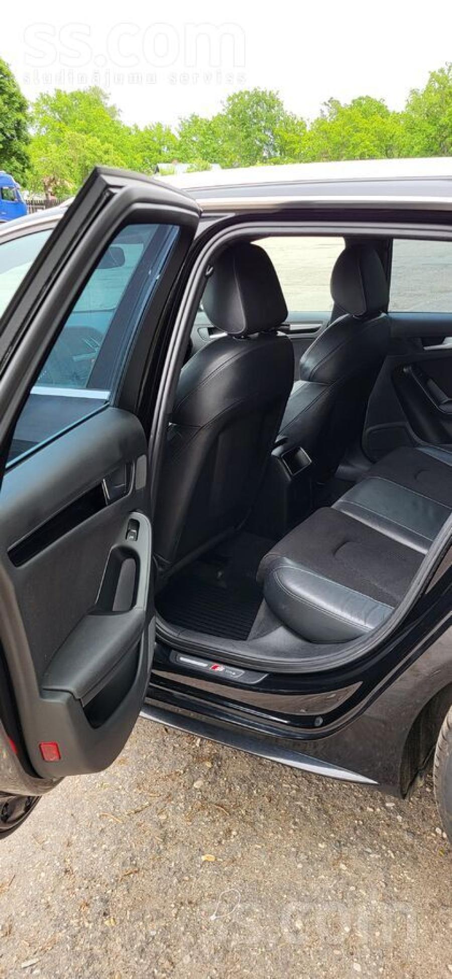 Black Audi A4 2011 in Valmiera, with an engine capacity of 2.00 L and mileage of 347 thousand km for 7900 €, photo 8 on AUTOMOTO.COM.LV