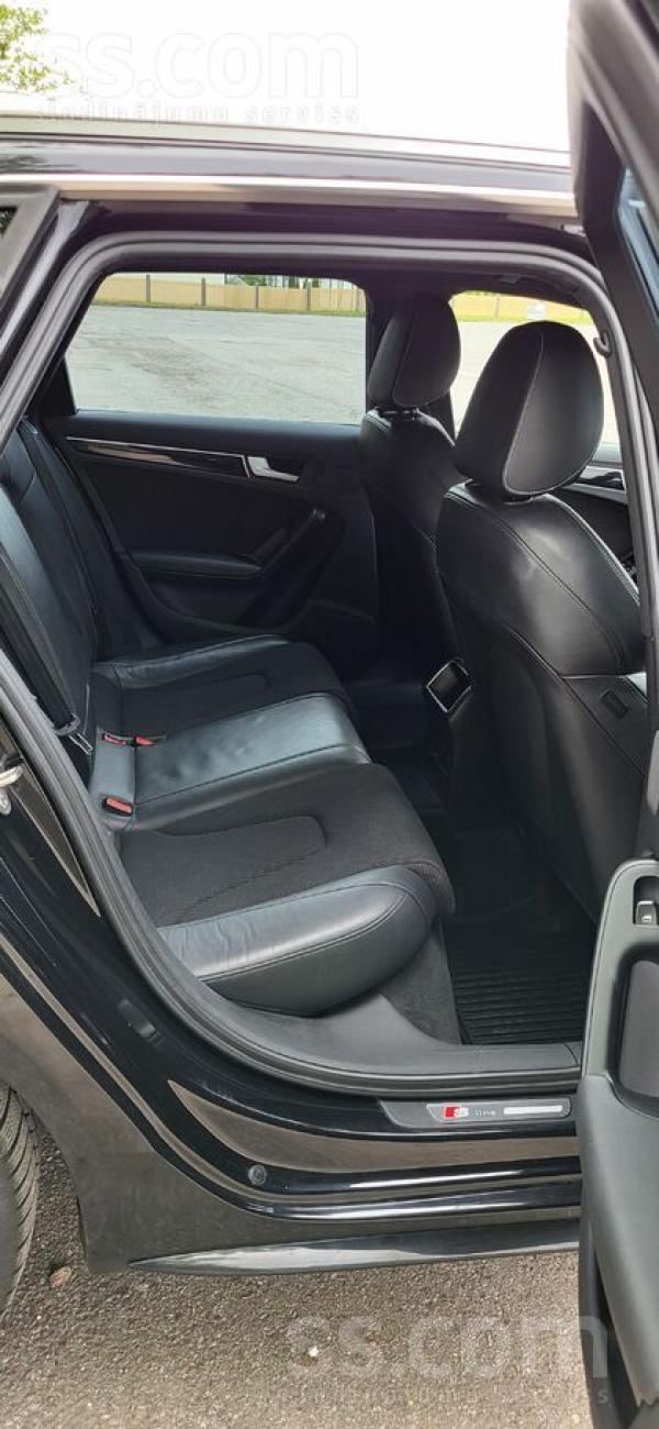 Black Audi A4 2011 in Valmiera, with an engine capacity of 2.00 L and mileage of 347 thousand km for 7900 €, photo 8 on AUTOMOTO.COM.LV