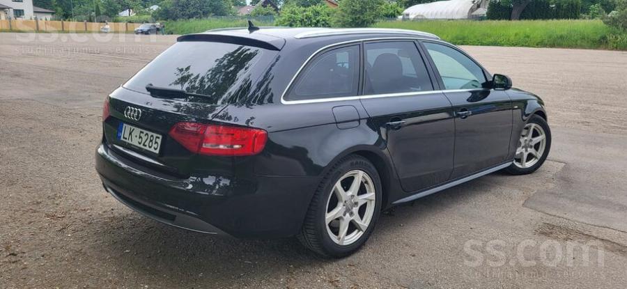 Black Audi A4 2011 in Valmiera, with an engine capacity of 2.00 L and mileage of 347 thousand km for 7900 €, photo 11 on AUTOMOTO.COM.LV