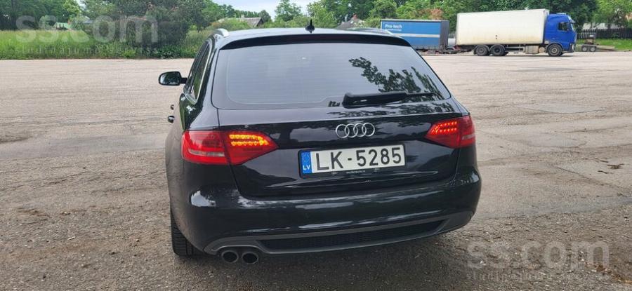 Black Audi A4 2011 in Valmiera, with an engine capacity of 2.00 L and mileage of 347 thousand km for 7900 €, photo 12 on AUTOMOTO.COM.LV