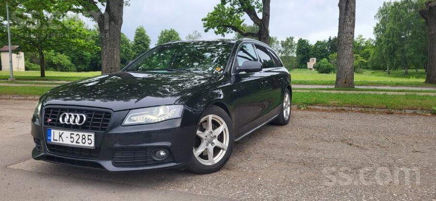Black Audi A4 2011 in Valmiera, with an engine capacity of 2.00 L and mileage of 347 thousand km for 7900 €, photo 14 on AUTOMOTO.COM.LV