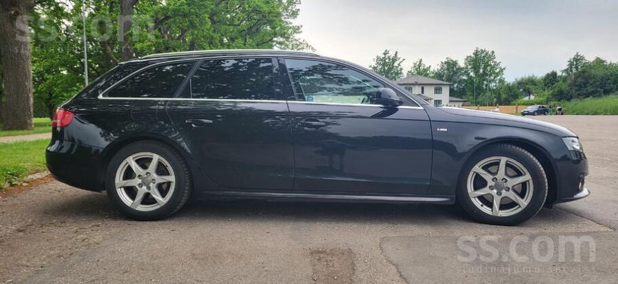 Black Audi A4 2011 in Valmiera, with an engine capacity of 2.00 L and mileage of 347 thousand km for 7900 €, photo 15 on AUTOMOTO.COM.LV