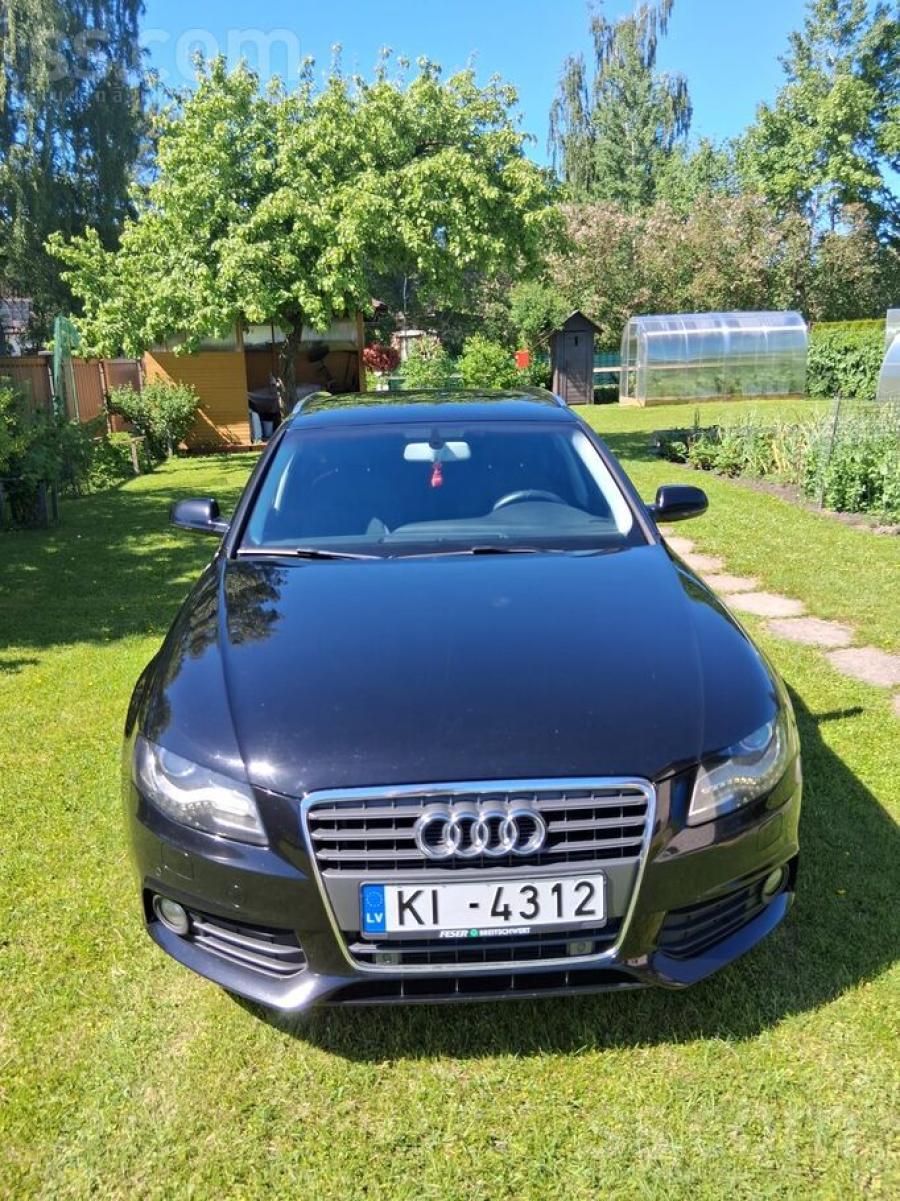 Melns Audi A4 2011 Jelgava, ar dzinēja tilpumu 2.00 L un nobraukumu 345 tūkst. km par 6300 €, foto 1 vietnē AUTOMOTO.COM.LV
