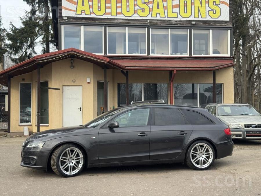 Black Audi A4 2011 in Riga, with an engine capacity of 2.00 L and mileage of 189 thousand km for 7550 €, photo 1 on AUTOMOTO.COM.LV
